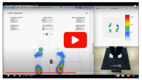 Make your Plantar Analysis Simple with Sensing Health Podiatry 1.0 ...